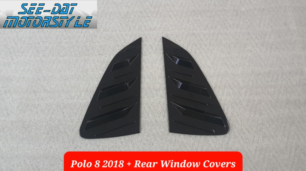 Vw Polo 8 2018 Rear Window Louvers – Seeger D-See-Dat M